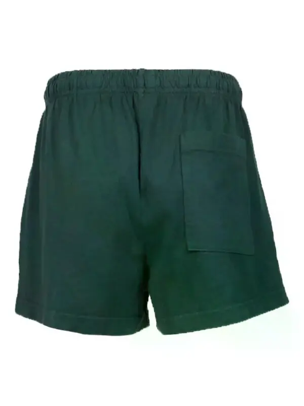 SPORTY & RICH Logo-embroidered Shorts