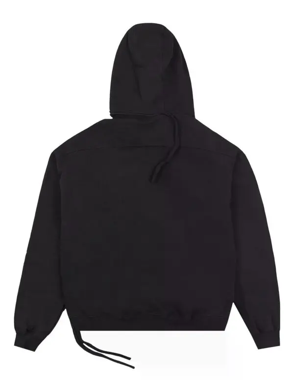 Ottolinger Skull-print Deconstructed Hoodie