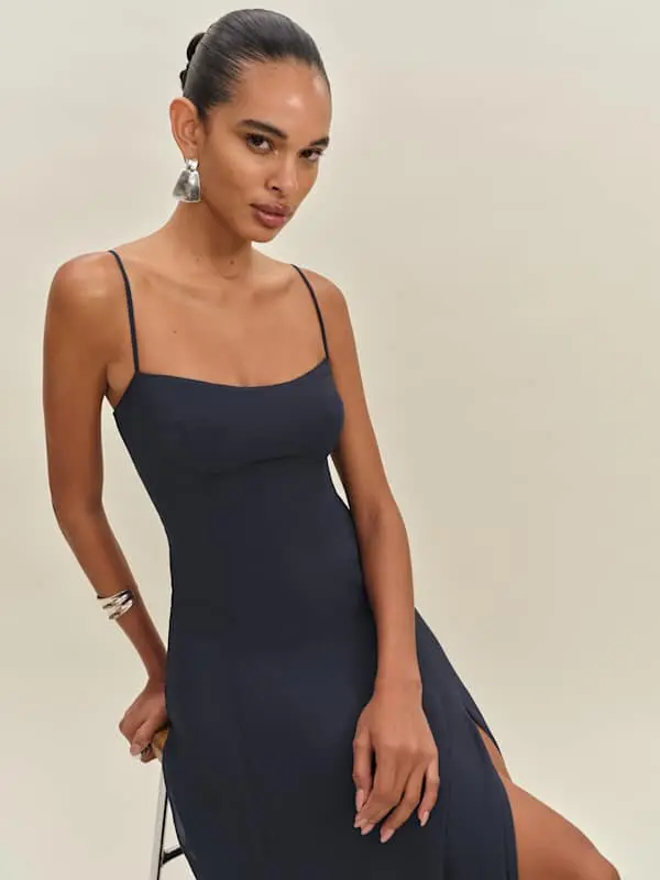 REFORMATION Bea Maxi Dress - Blue
