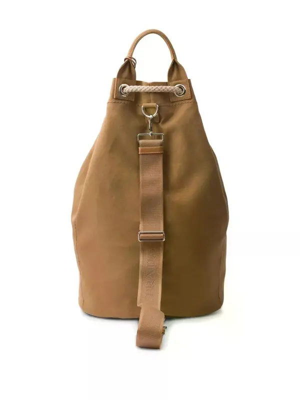 バッグ PRADA Suede drawstring backpack Brown PRADA Suede drawstring backpack Brown