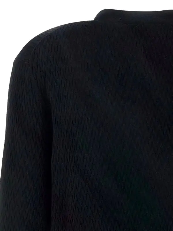 PAOLO PECORA Cotton Cardigan - Black