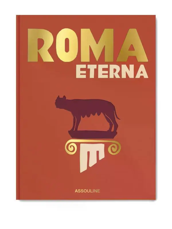 Assouline Roma Eterna Book - Orange