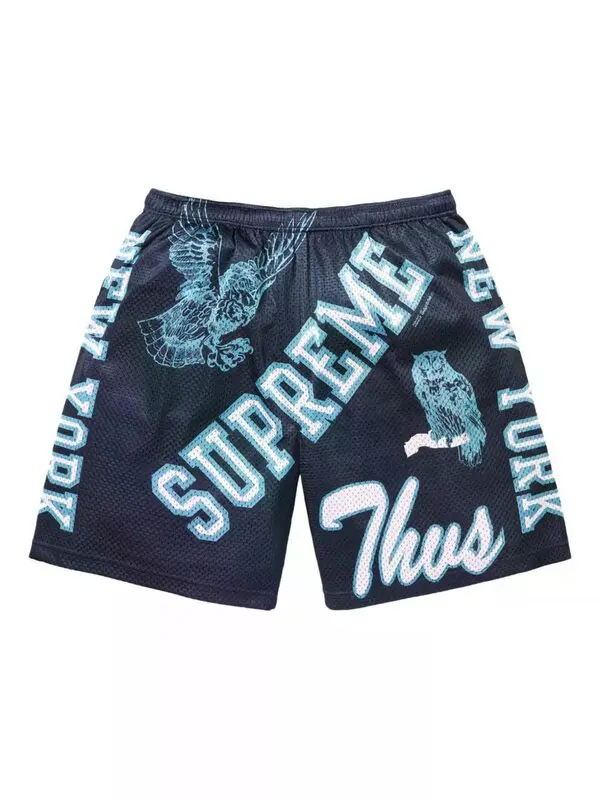 Supreme Varsity Mesh Shorts - Blue
