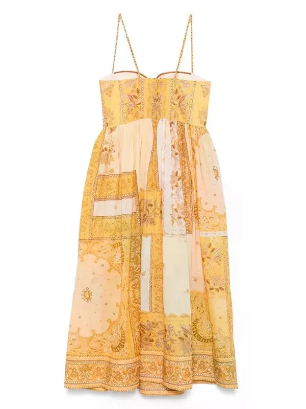 Zimmermann Lucky Corset Midi Dress