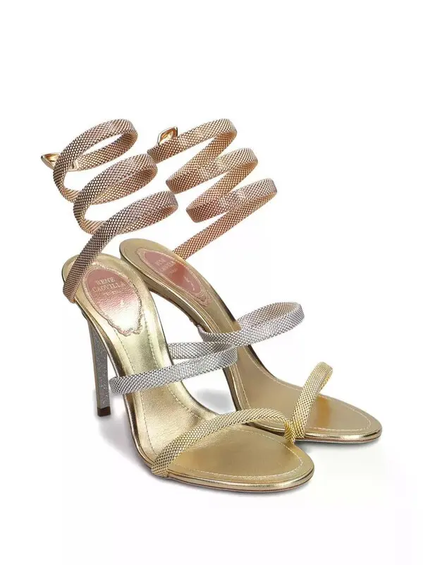 Rene Caovilla 105mm Tri Sandals