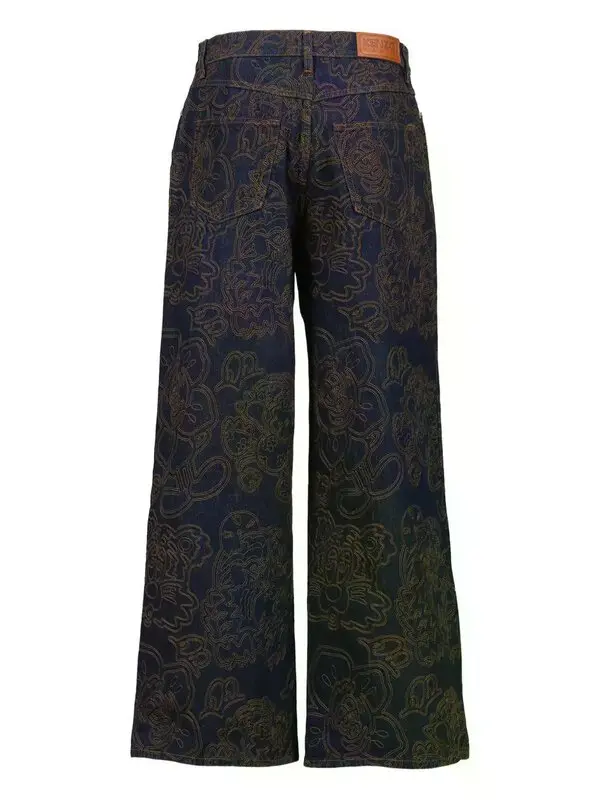 Kenzo X Verdy Embroidered Jeans
