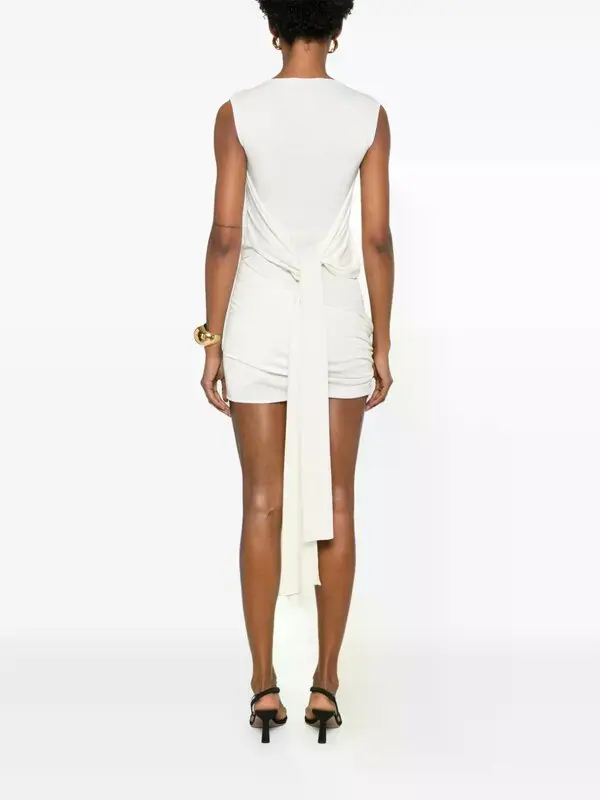 AYA MUSE Draped Mini Dress