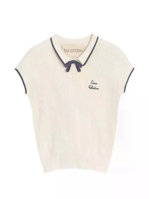 Valentino Garavani Cotton Top - Neutrals