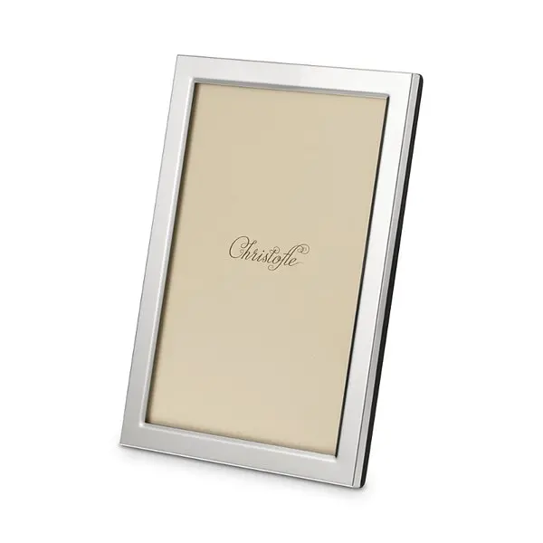 Christofle Uni Silverplated Frame, 4 X 6 - Silver