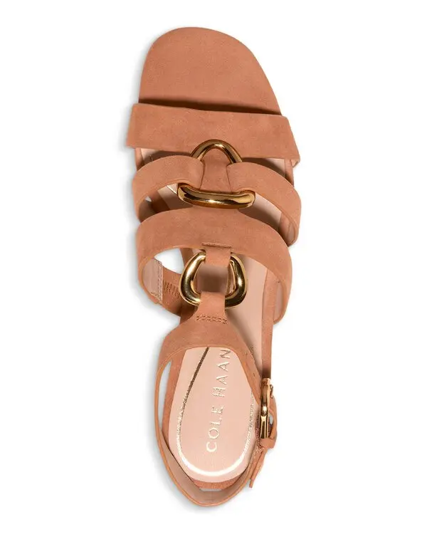 Cole Haan Lyanna Sandal - Dark Caramel Suede