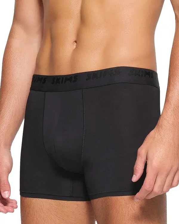 SKIMS Stretch 3 Boxer Briefs, 3 Pack - Obsidian