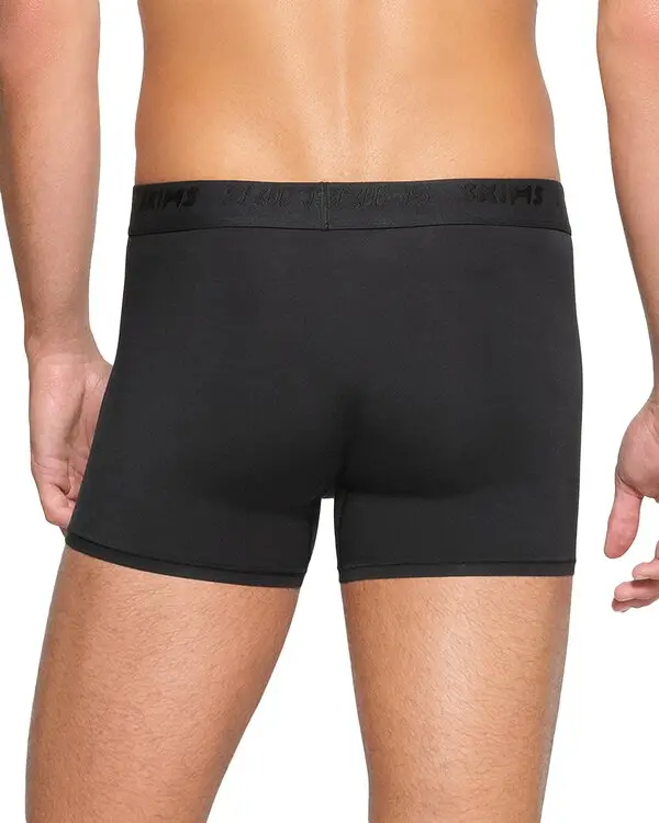SKIMS Stretch 3 Boxer Briefs, 3 Pack - Obsidian