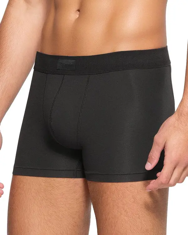 SKIMS Stretch Cotton 3 Boxer Briefs, 3-pack - Heather Multi