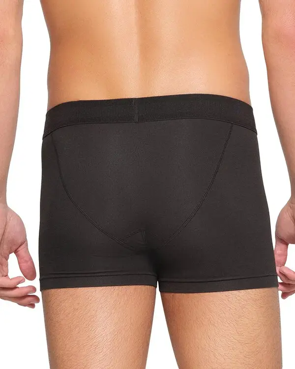 SKIMS Stretch Cotton 3 Boxer Briefs, 3-pack - Heather Multi