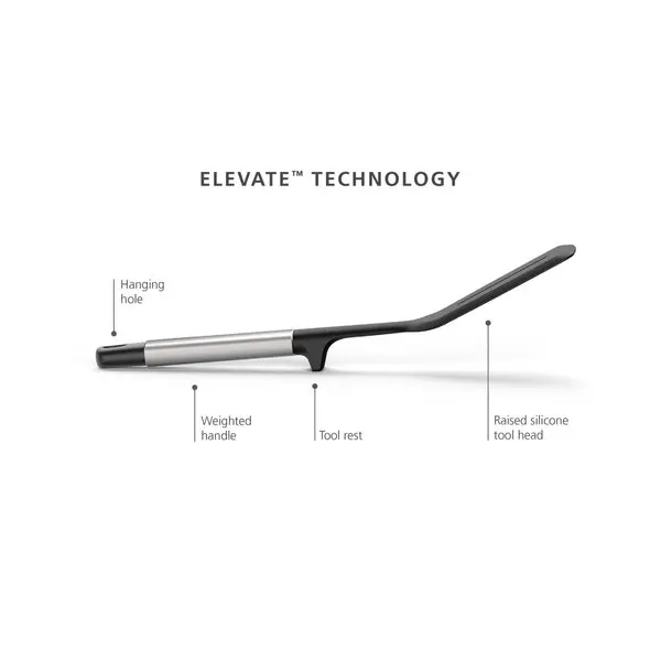 JOSEPH JOSEPH Elevate Silicone Slotted Turner With Integrated Tool Rest