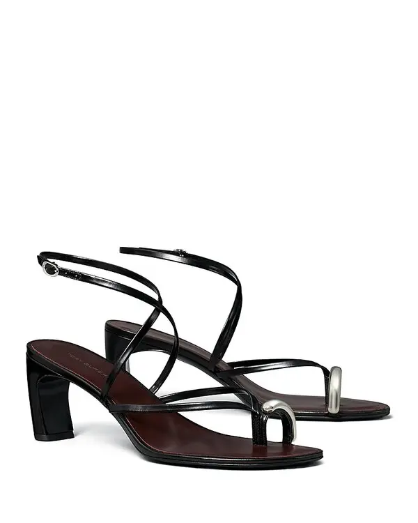 Tory Burch Pierced Strappy Sandals