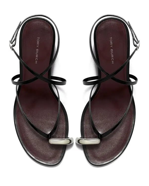 Tory Burch Pierced Strappy Sandals