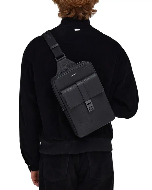 FERRAGAMO Twins Crossbody Bag - Nero