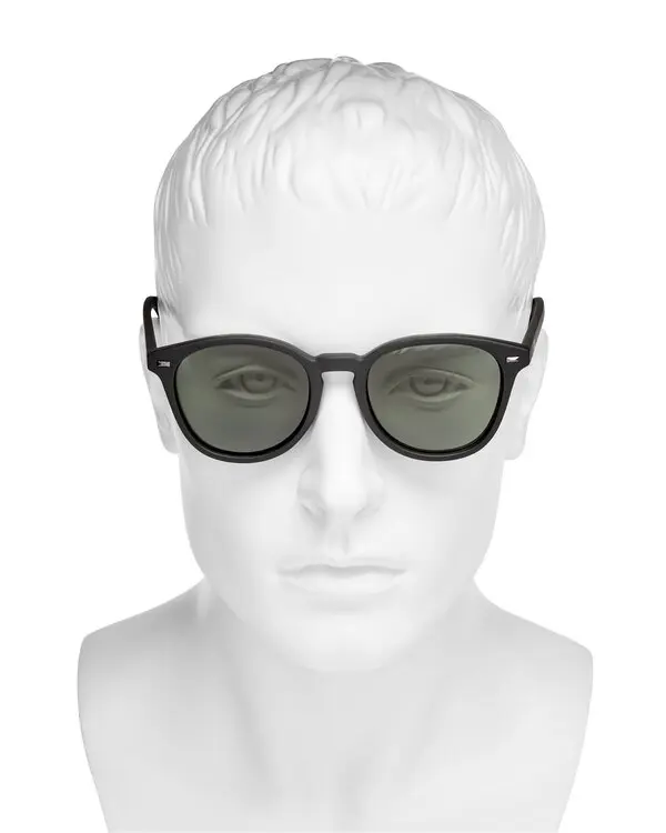 Le Specs Bandwagon 51mm Round Frame Sunglasses
