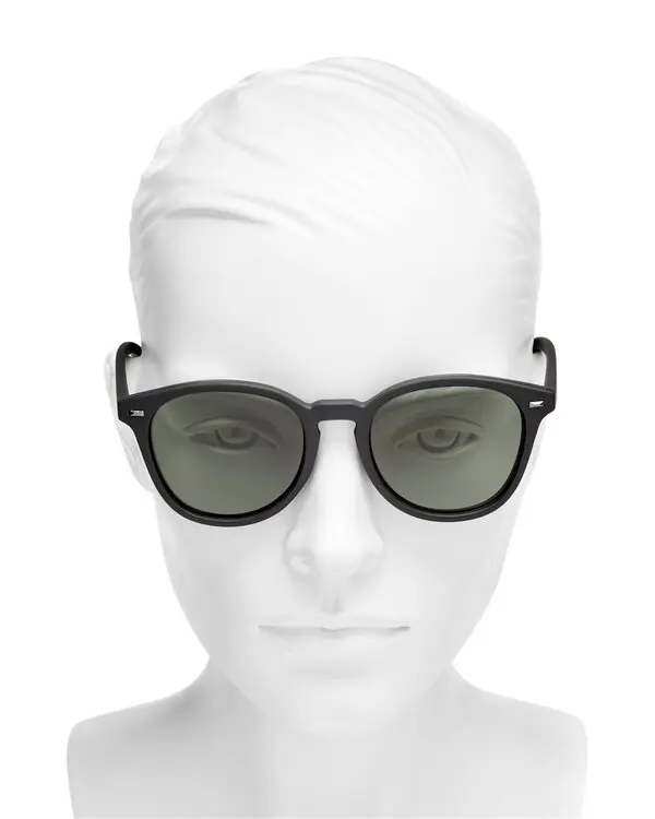 Le Specs Bandwagon 51mm Round Frame Sunglasses