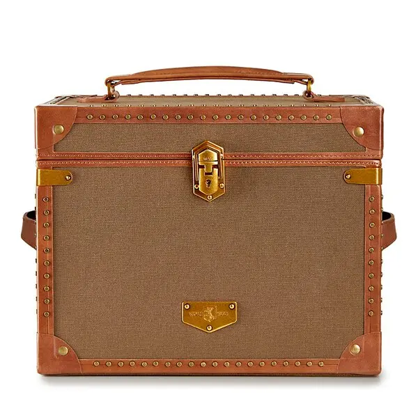 Wolf Ida Trunk Jewellery Box - Khakl