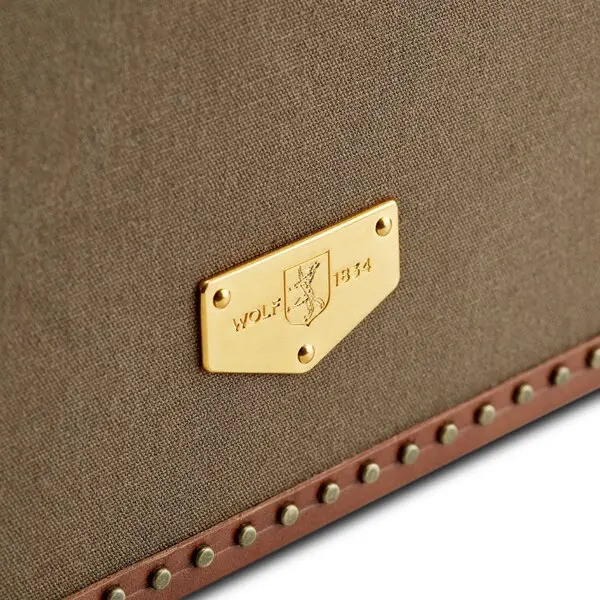 Wolf Ida Trunk Jewellery Box - Khakl