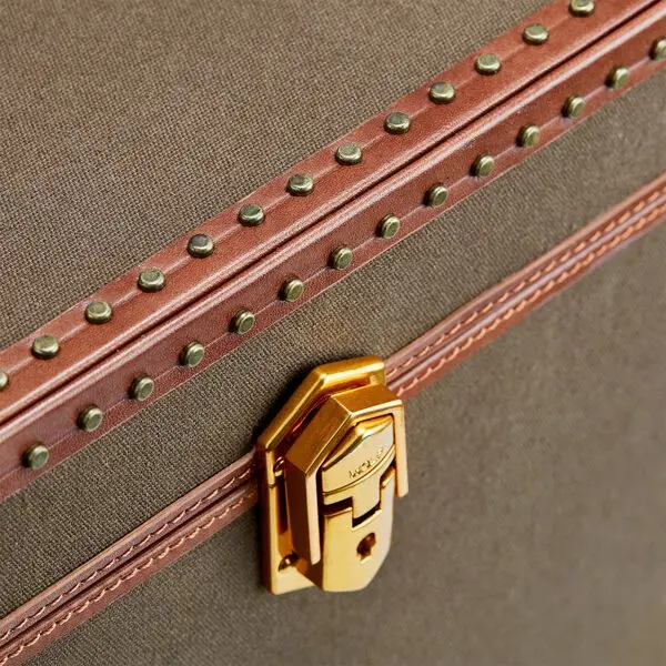 Wolf Ida Trunk Jewellery Box - Khakl