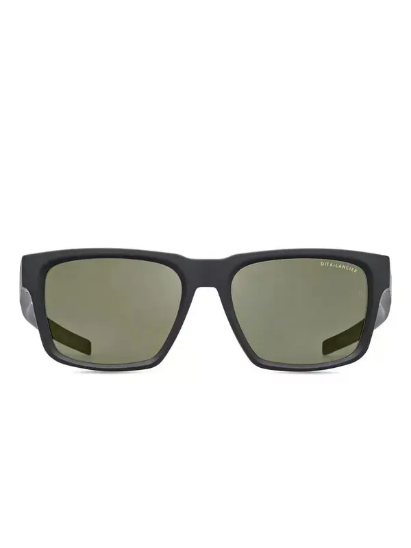 Dita Square Frame Sunglasses - Black