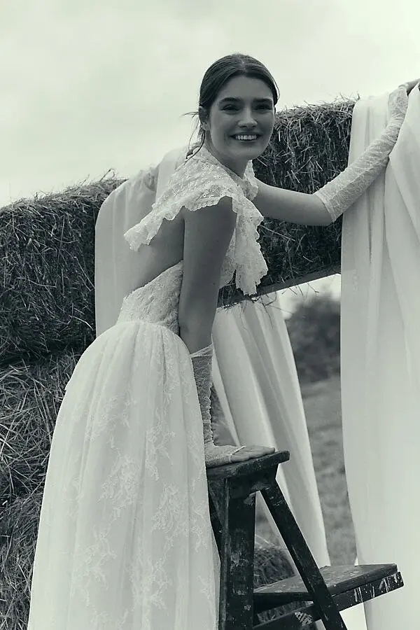Watters Prince Lace Wedding Gown