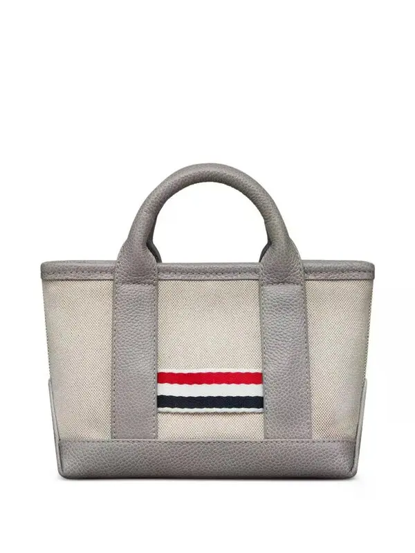 Thom Browne Micro Tool Tote Bag - Grey