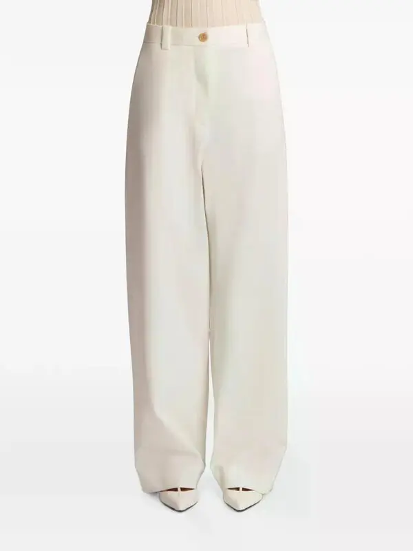 Khaite Gari Trousers - Neutrals