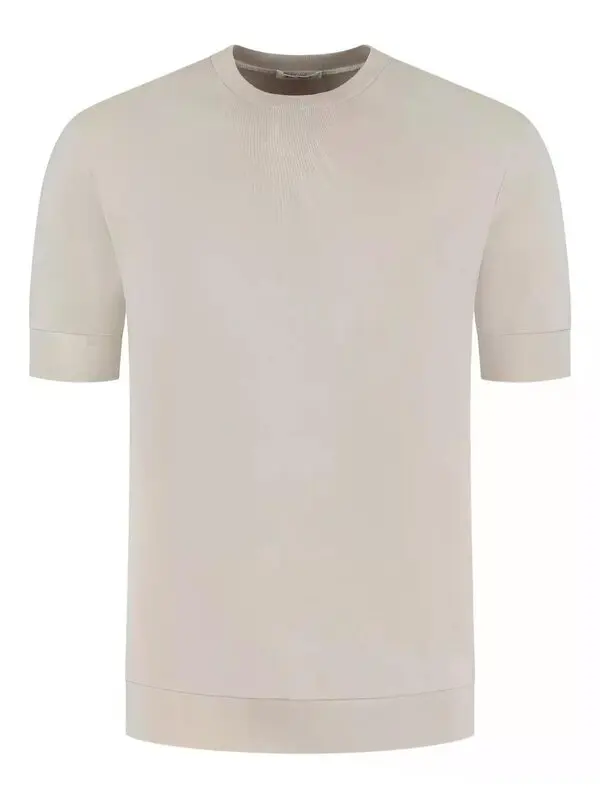 STEFAN BRANDT Cotton T-shirt - Neutrals