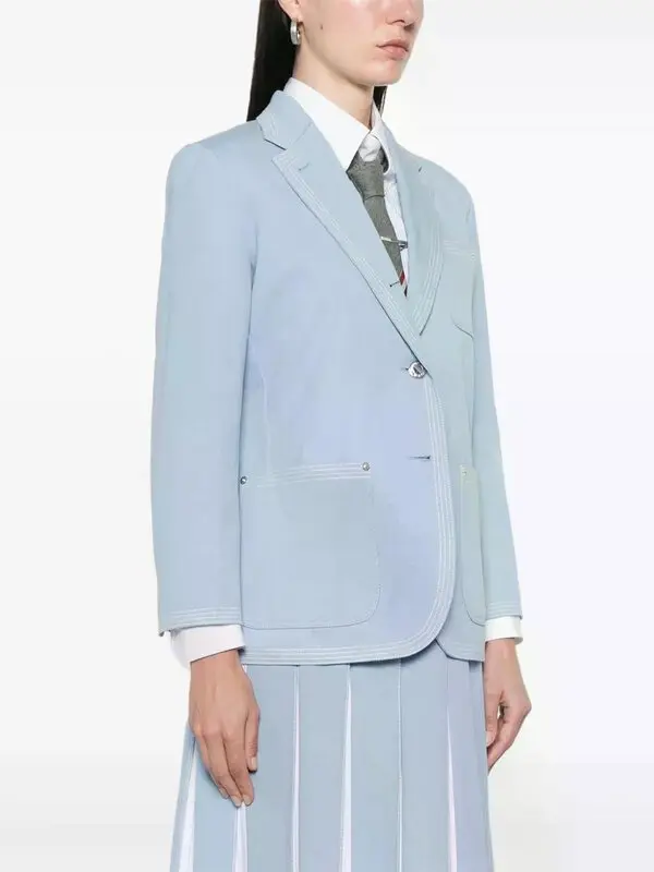 Thom Browne Twill-weave Blazer