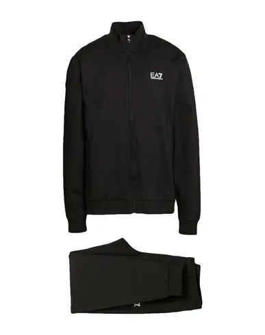 EA7 Tracksuit Size Cotton, Elastane - Black