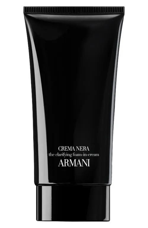 ARMANI BEAUTY Crema Nera Clarifying Foam-in-cream Facial Cleanser - No Color