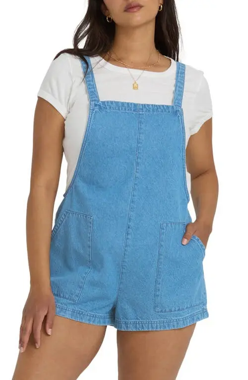 BILLABONG Denim Shortalls - Salt Washed