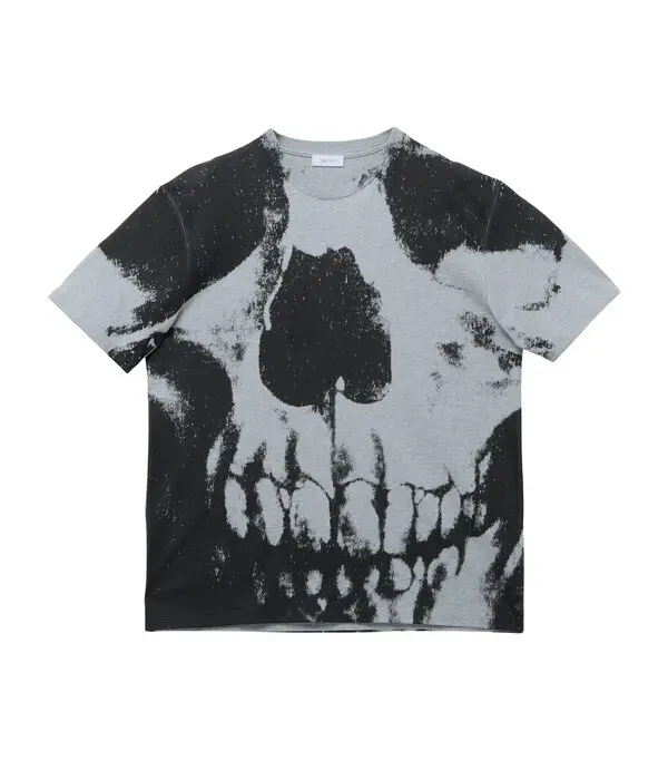 Alexander McQueen Cotton Skull T-shirt