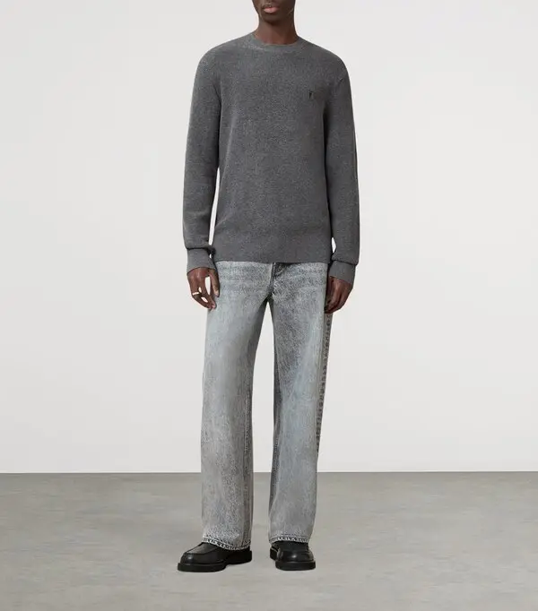 ALLSAINTS Organic Cotton-wool Aspen Sweater - Grey