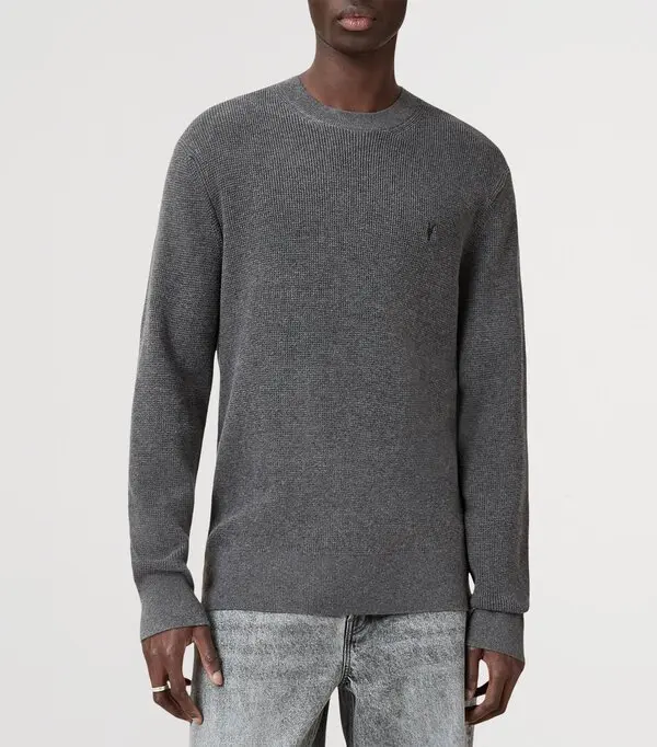ALLSAINTS Organic Cotton-wool Aspen Sweater - Grey
