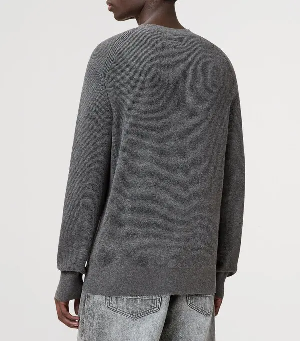 ALLSAINTS Organic Cotton-wool Aspen Sweater - Grey