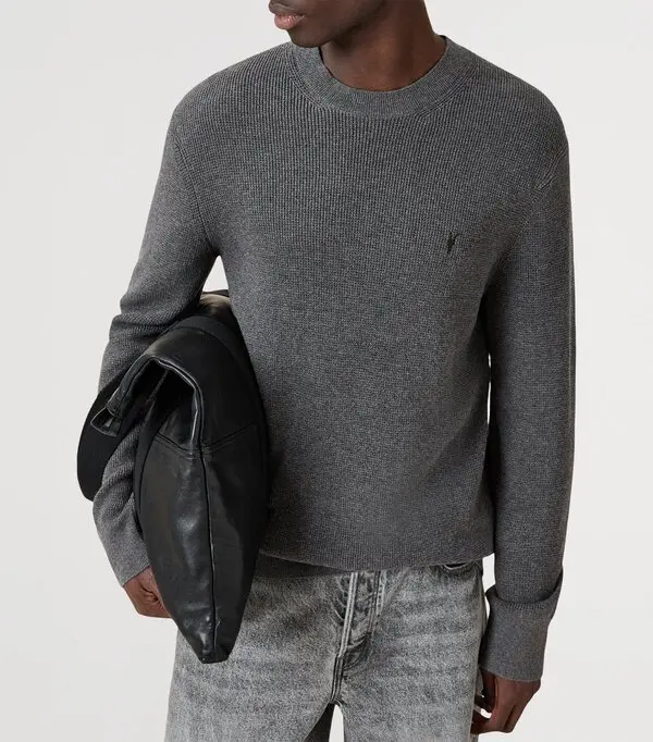 ALLSAINTS Organic Cotton-wool Aspen Sweater - Grey