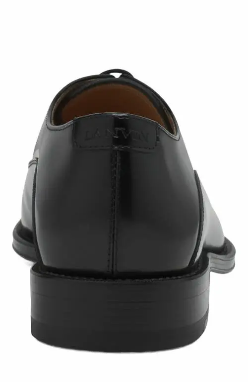 LANVIN Signature Leather Oxford Shoes