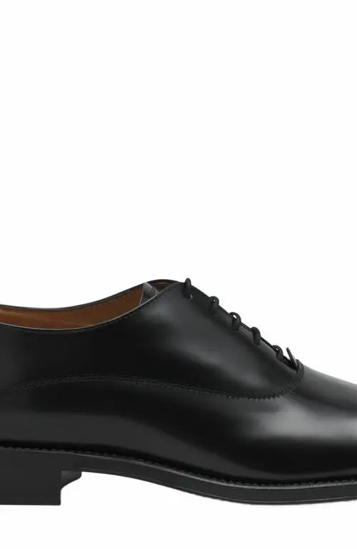 LANVIN Signature Leather Oxford Shoes