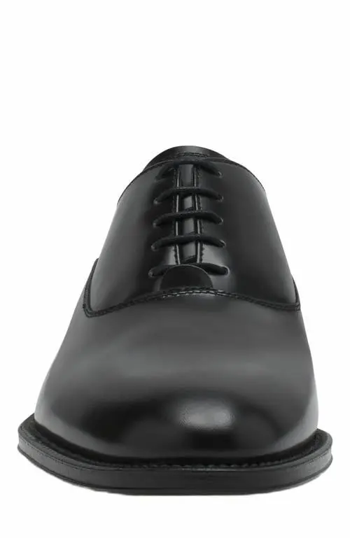LANVIN Signature Leather Oxford Shoes