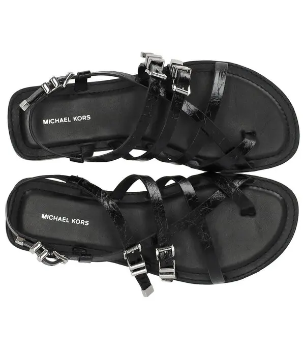 Michael Kors Darrington Flat Sandal - Black