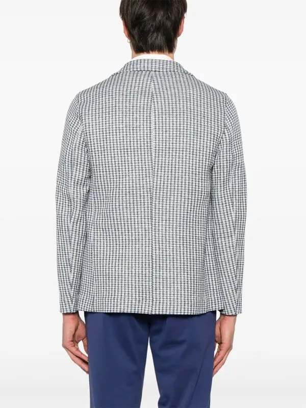 CIRCOLO 1901 Cotton And Linen Blend Jacket - Blue