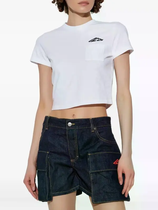 Dsquared2 Icon Cropped T-shirt