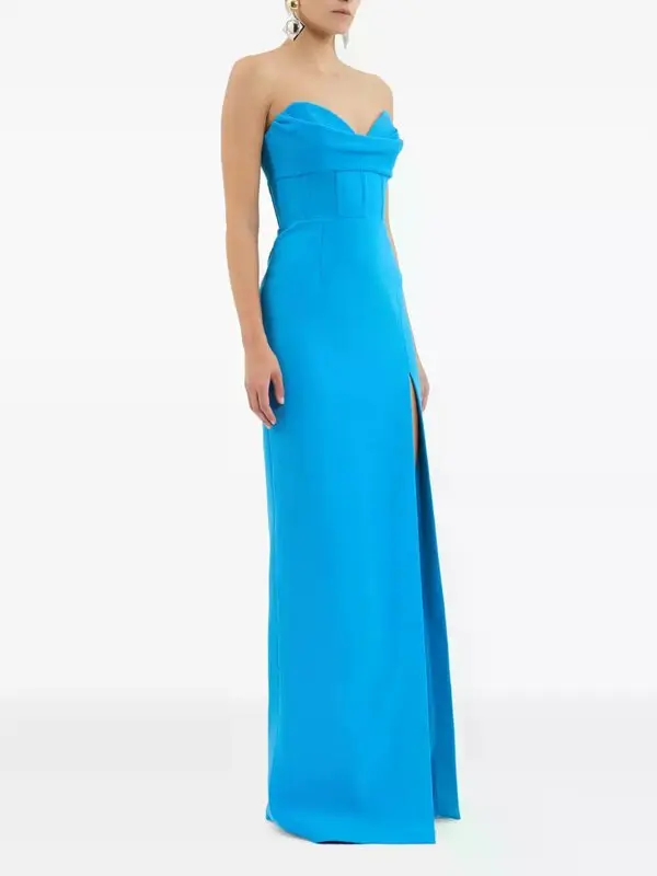 Rebecca Vallance Skyla Strapless Maxi Dress