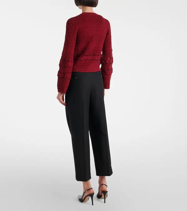 Elie Saab Crochet Cardigan