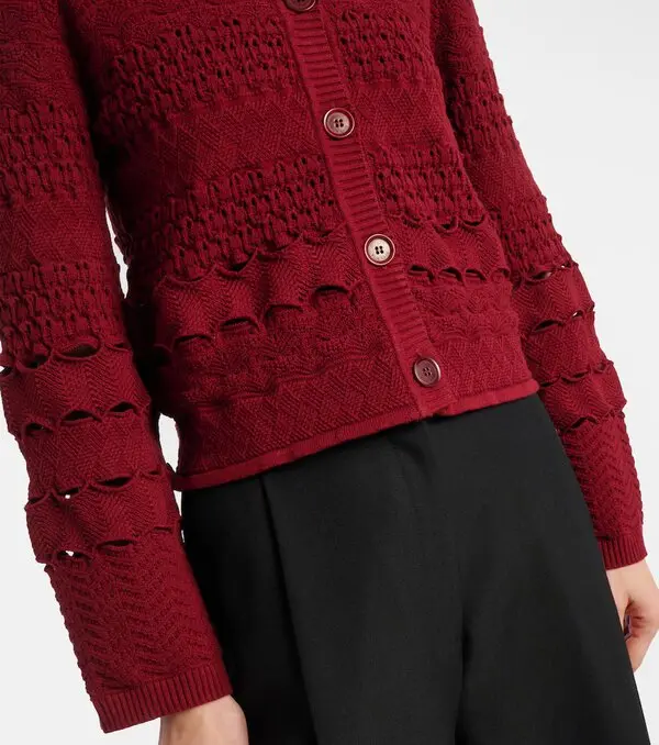 Elie Saab Crochet Cardigan